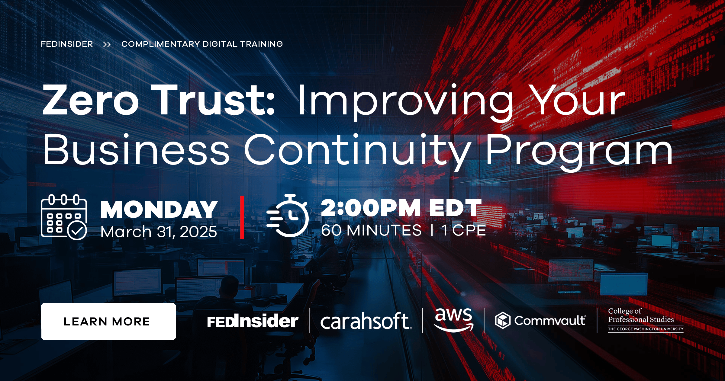 Zero Trust: Improving Your Business Continuity Program | Webinar ...